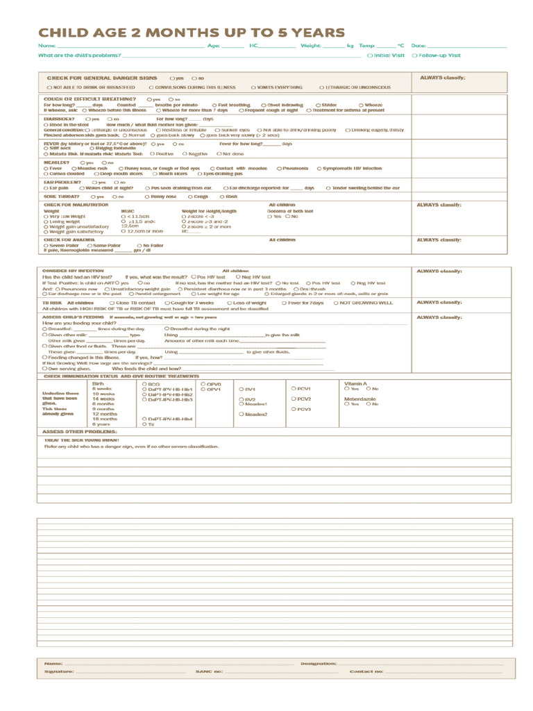2 Mos 5 Years Form 11 Pdf