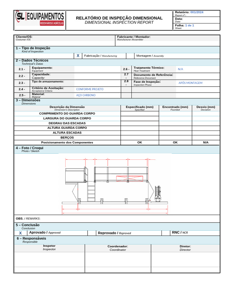 Relatorio Dimensional Final | PDF