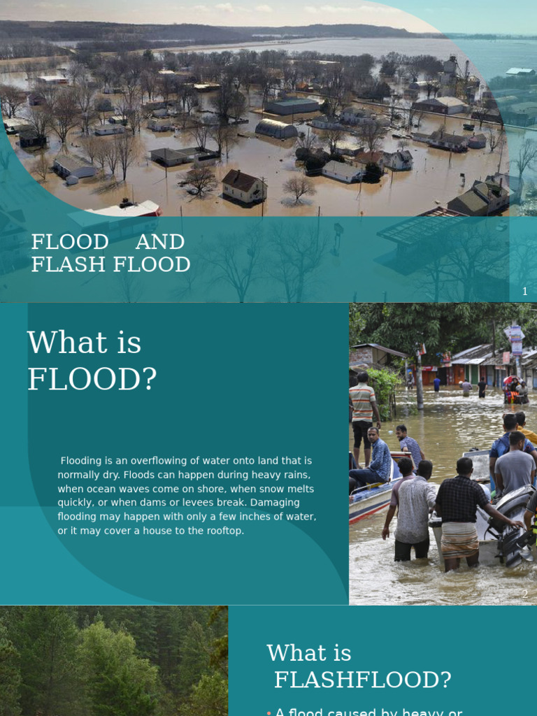 Understanding Floods and Flash Floods | PDF