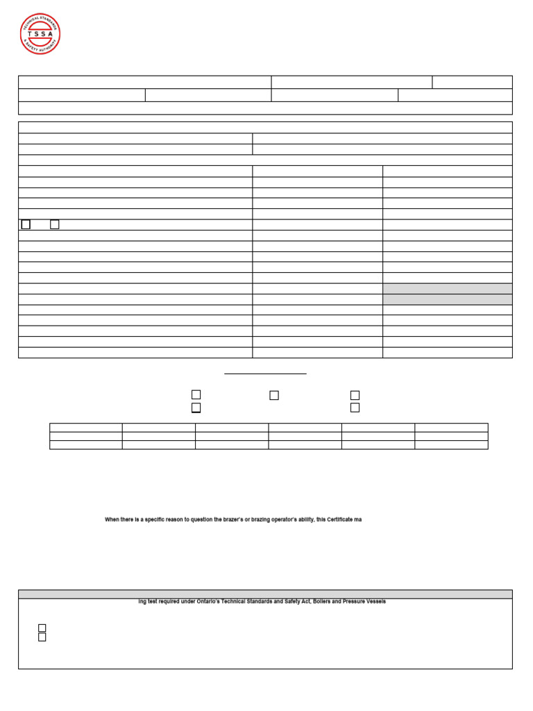 Brazer Operator Certification Guidelines | PDF | Pipe (Fluid Conveyance ...
