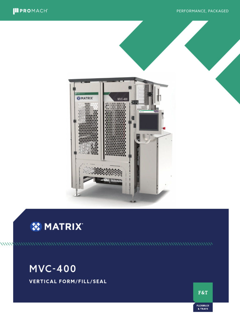 Matrix-MVC-400-Premier - Product Brochure | PDF | Mechanical Engineering