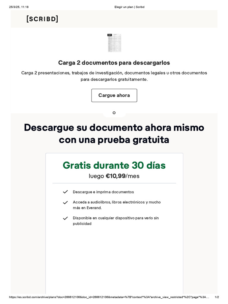 Elegir Un Plan - Scribd | PDF