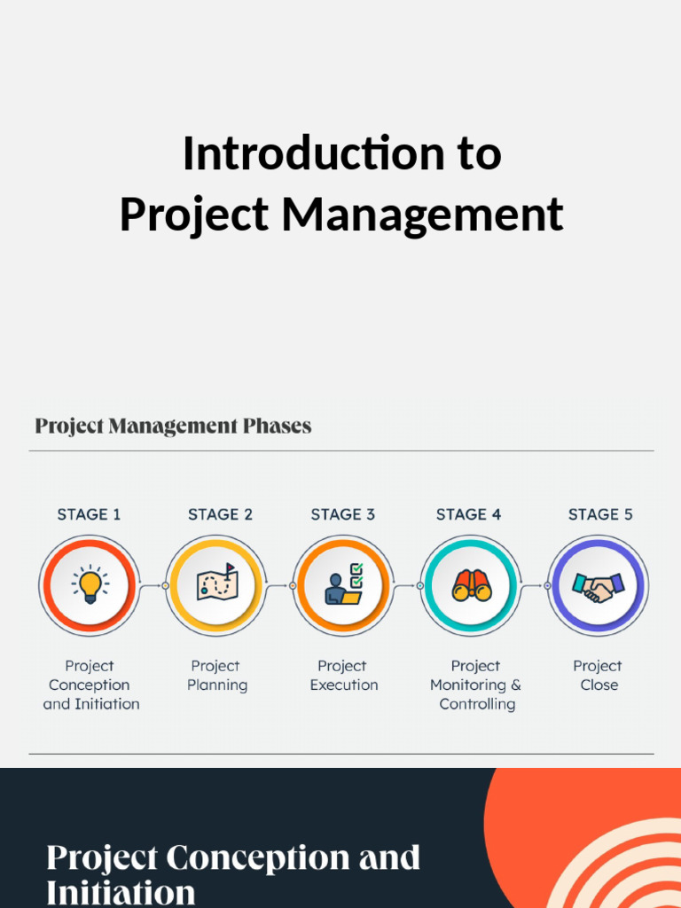 INTRODUCTION TO PROJECT MANAGEMENT | PDF | Version Control | Data Management