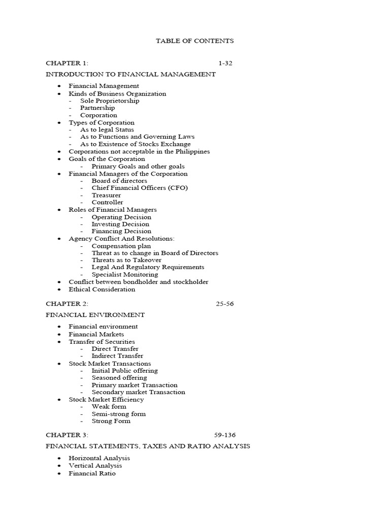 Financial Management Overview and Concepts | PDF | Bonds (Finance ...