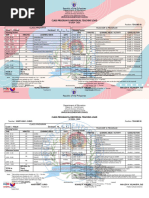 Sample Class Program For Grade 1 SY 2024 2025 | PDF
