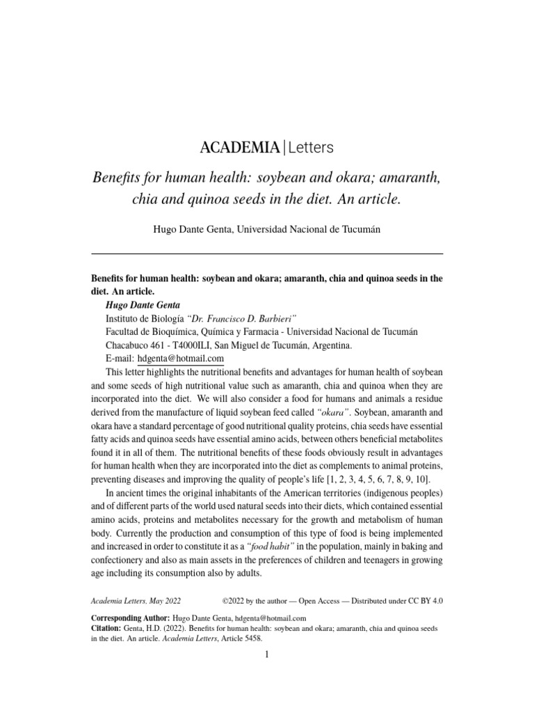 Benefits_for_human_health_soybean_and_ok | PDF | Foods