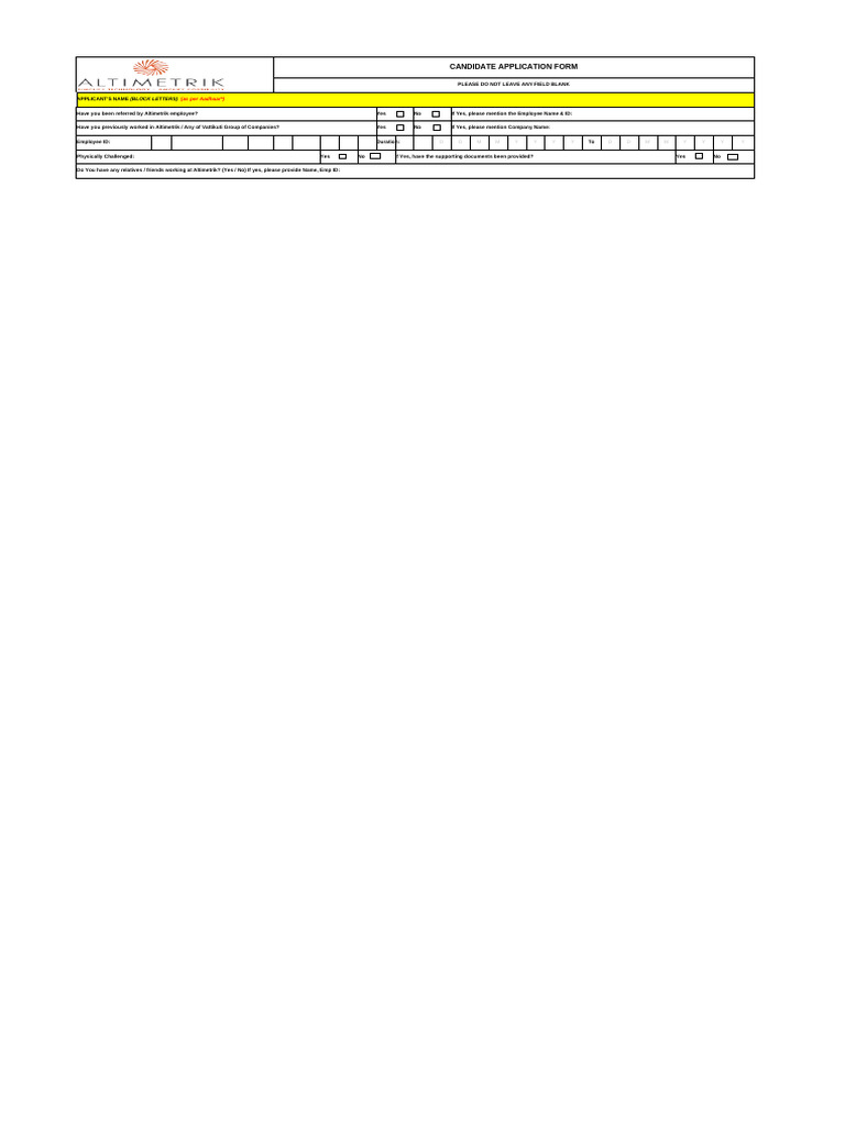 Candidate Application Form - Version 4.1 | PDF | Government Of India | Authentication