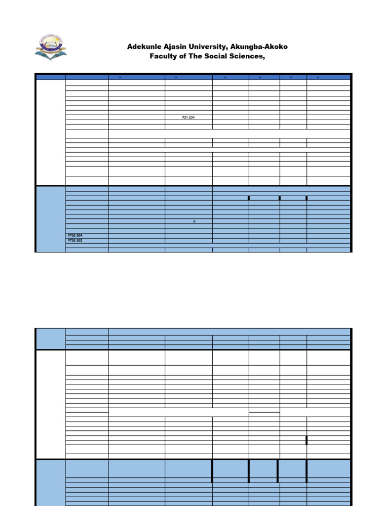 UPDATED FINAL FTSS 2nd SEM Lecture Timetable 23 - 24 | PDF