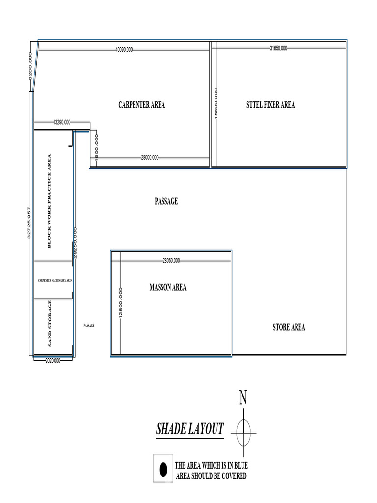 Shade Area Layout | PDF