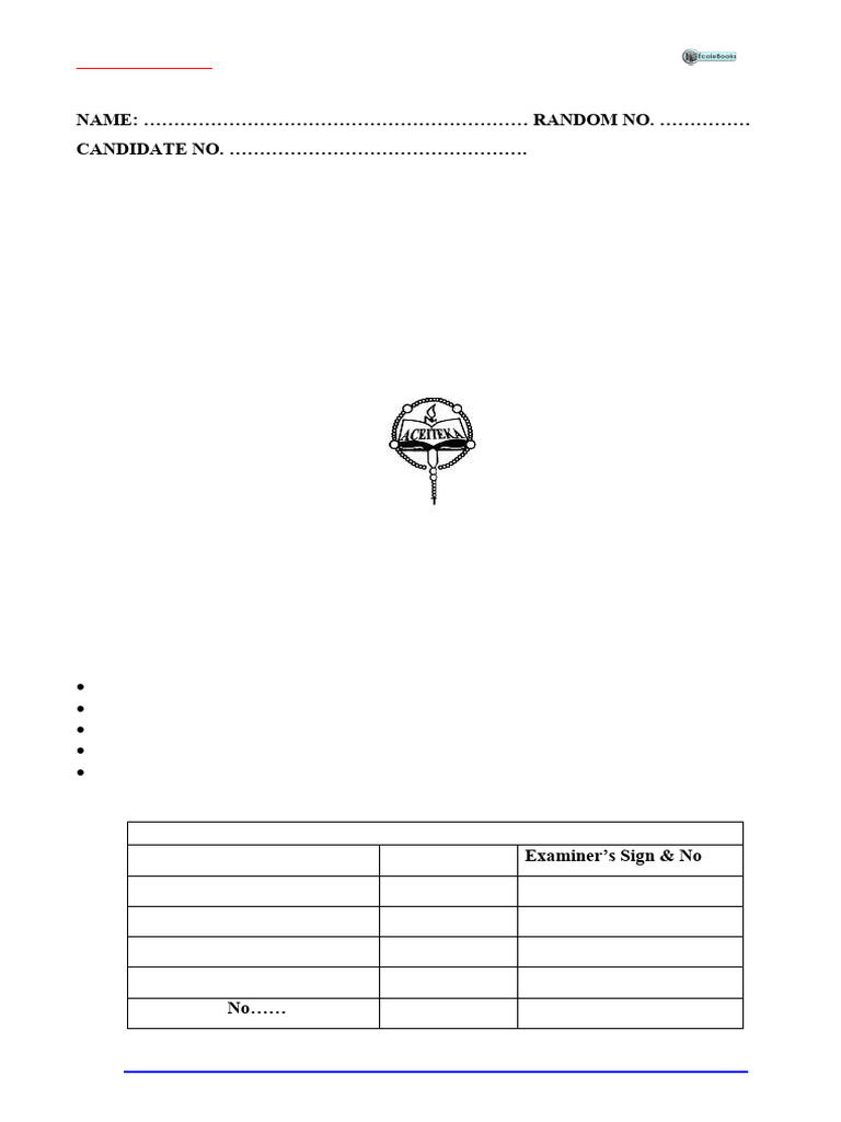 S4 2018 Biology P1-3 | PDF | Leaf | Photosynthesis