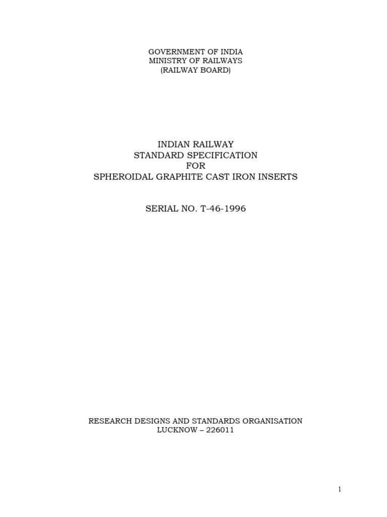 SGCI Inserts Specification Overview | PDF | Heat Treating | Cast Iron