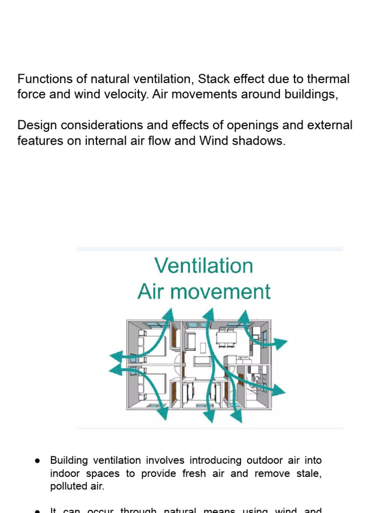 Building Ventilation | PDF | Ventilation (Architecture) | Building
