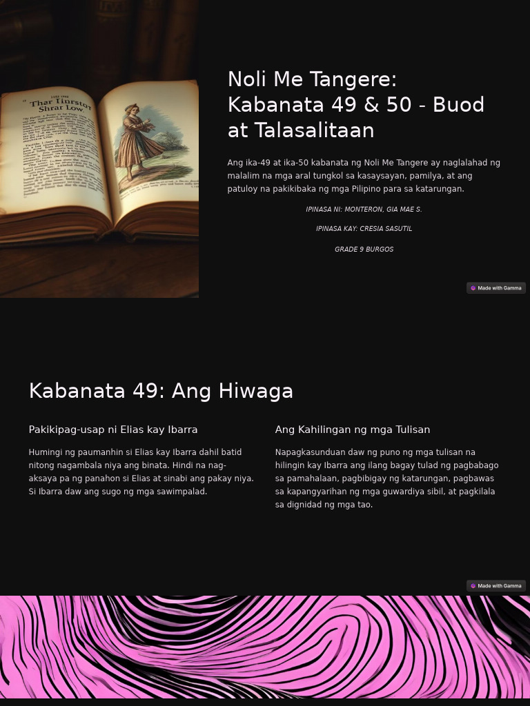 Monteron - Kabanata 49-50 | PDF