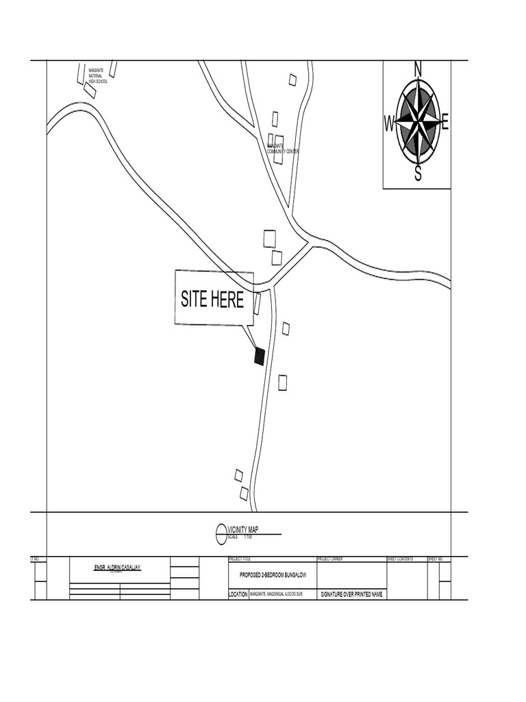 Vicinity Map Plate | PDF