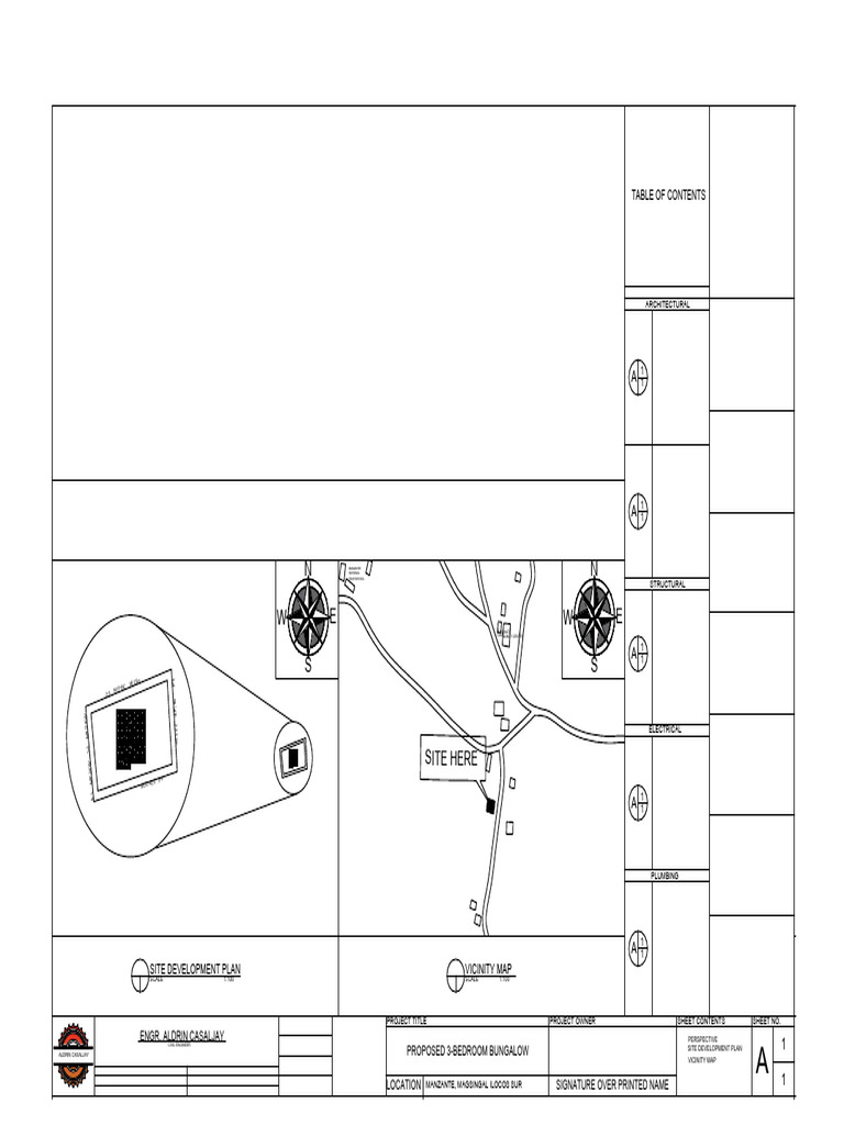 Vicinity and Site Dev Plan | PDF