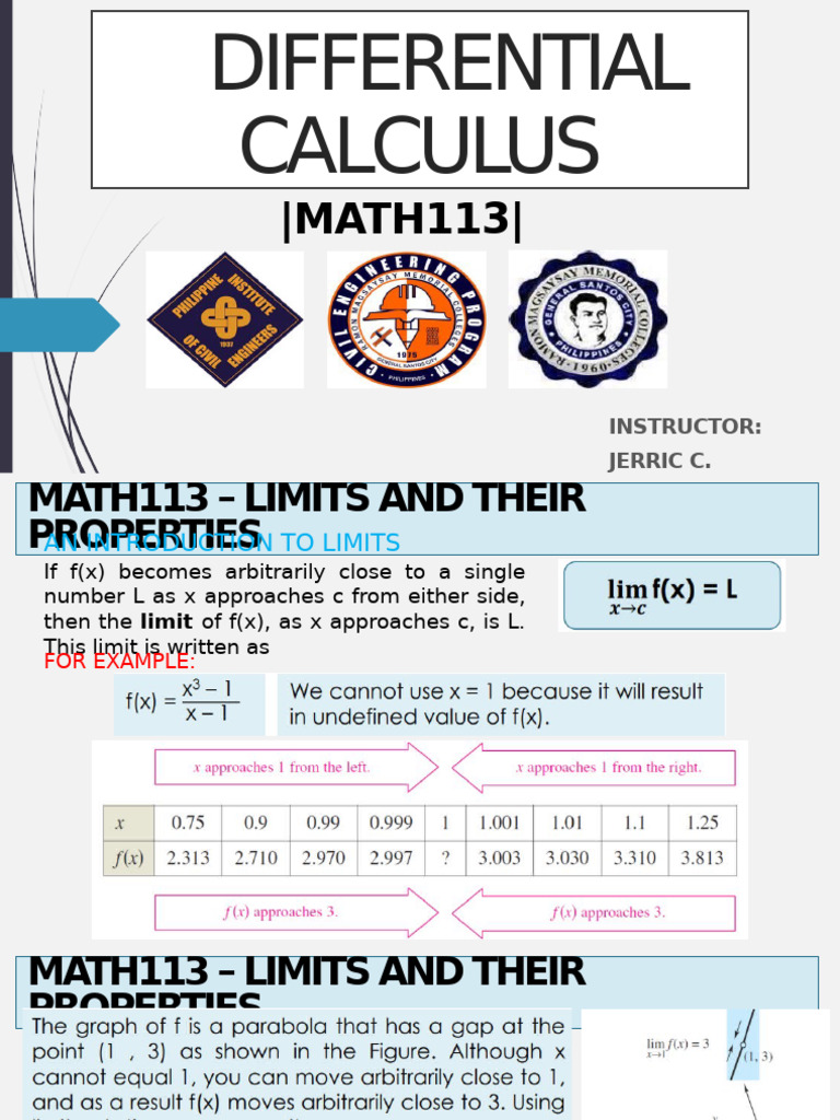 Day3 Differential Calculus 2024 2025 | PDF