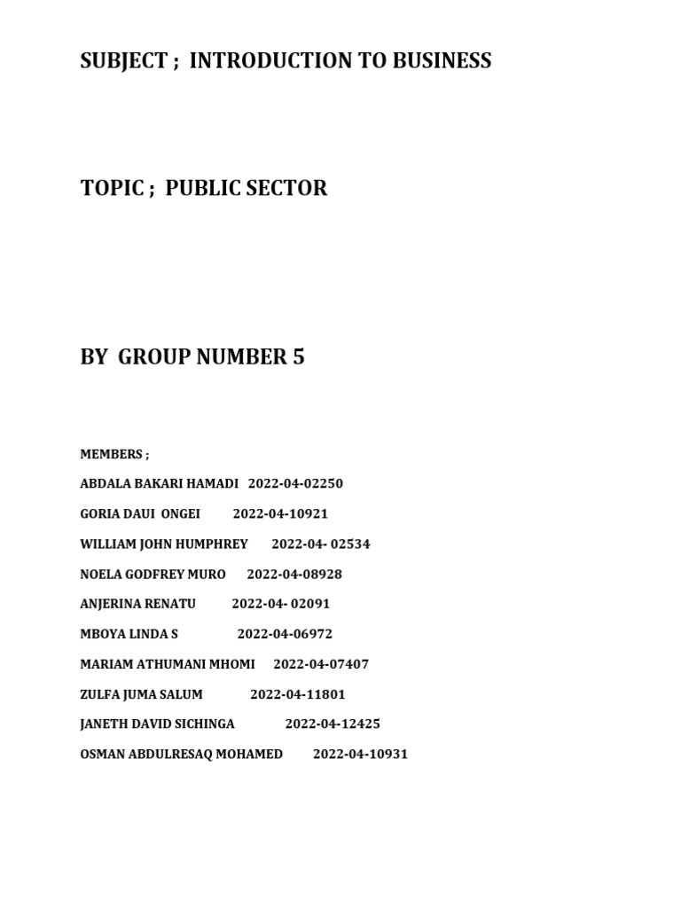 .Trashed-1739018480-Public Sector Group 5-1 | PDF | State Owned ...