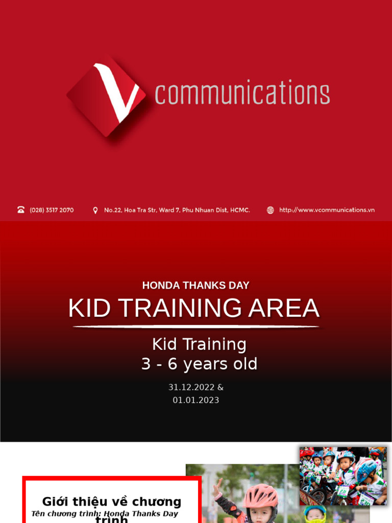 Kid Training 3 - 6 Years Old | PDF