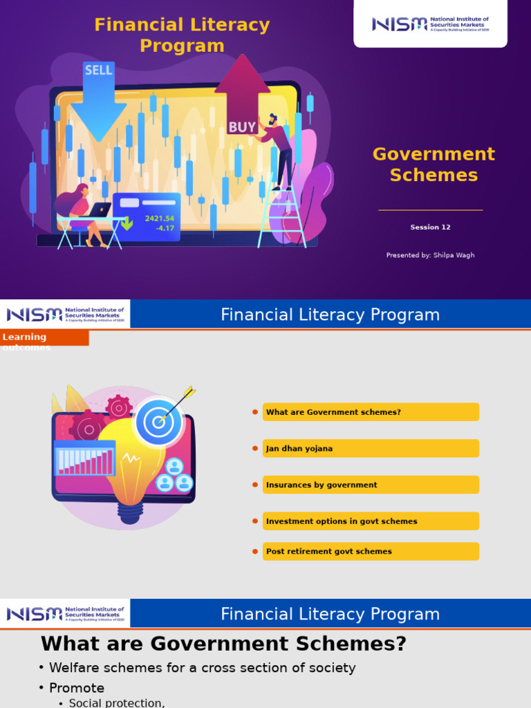 Chapter 12 Government Schemes | PDF | Bonds (Finance) | Personal Finance