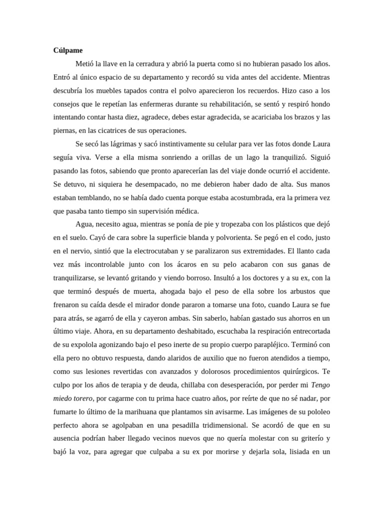 Cuento Paseo Nocturno | PDF