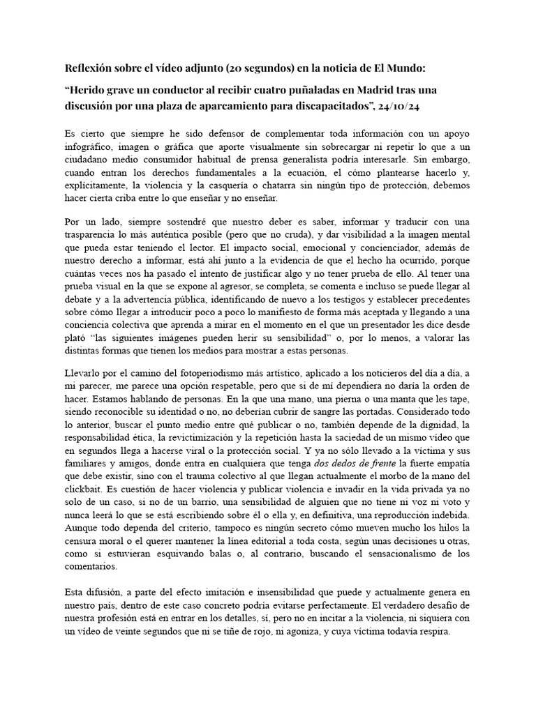 Reflexión Sobre Lo Explícito en Las Imágenes | PDF