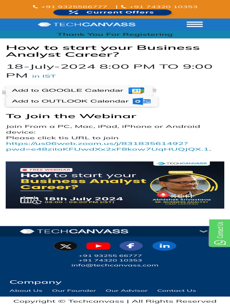 IT Certifications Training For Professionals TechCanvass | PDF