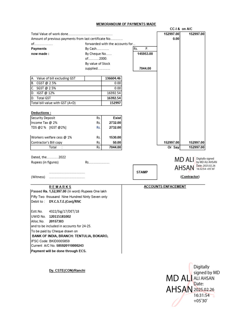 MEM (1) | PDF | Payments | Taxation