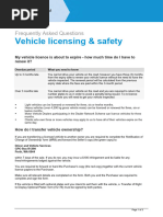 Vehicle Registration Transfer (Form F3520) | PDF | Identity Document ...