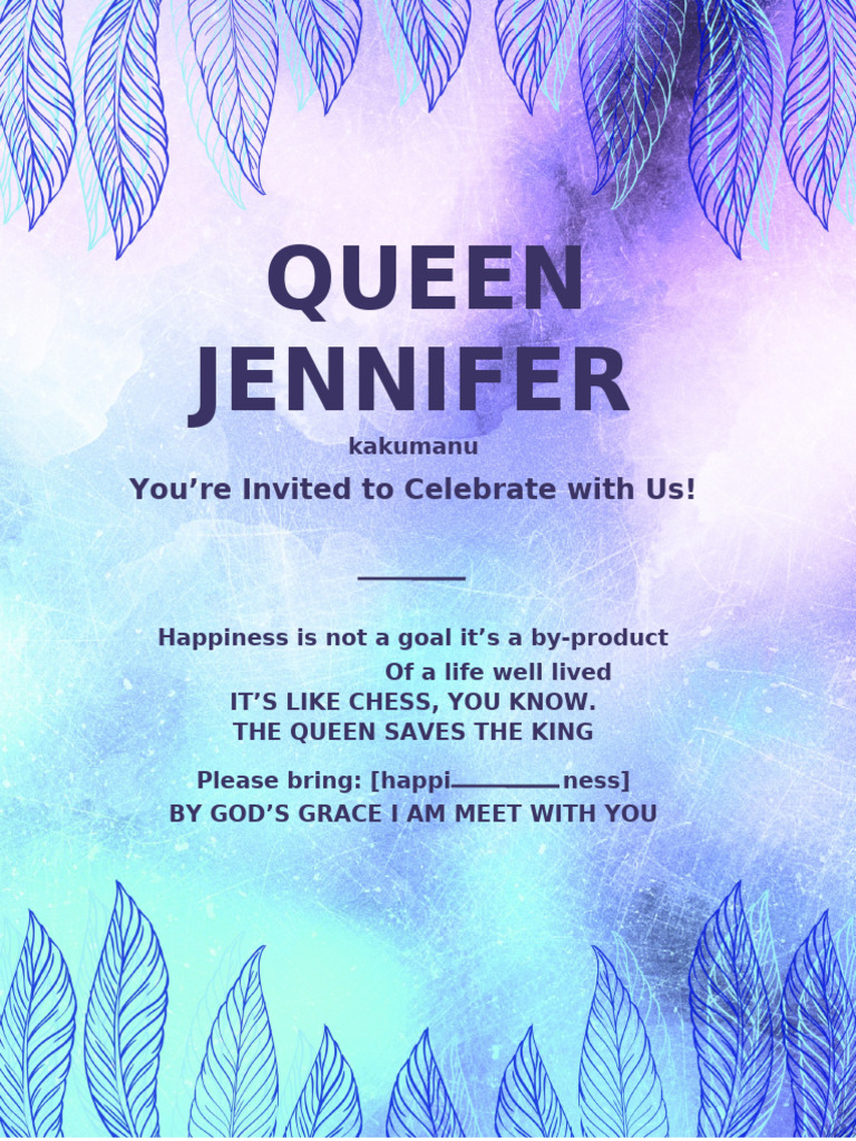 Queen Jennifer | PDF