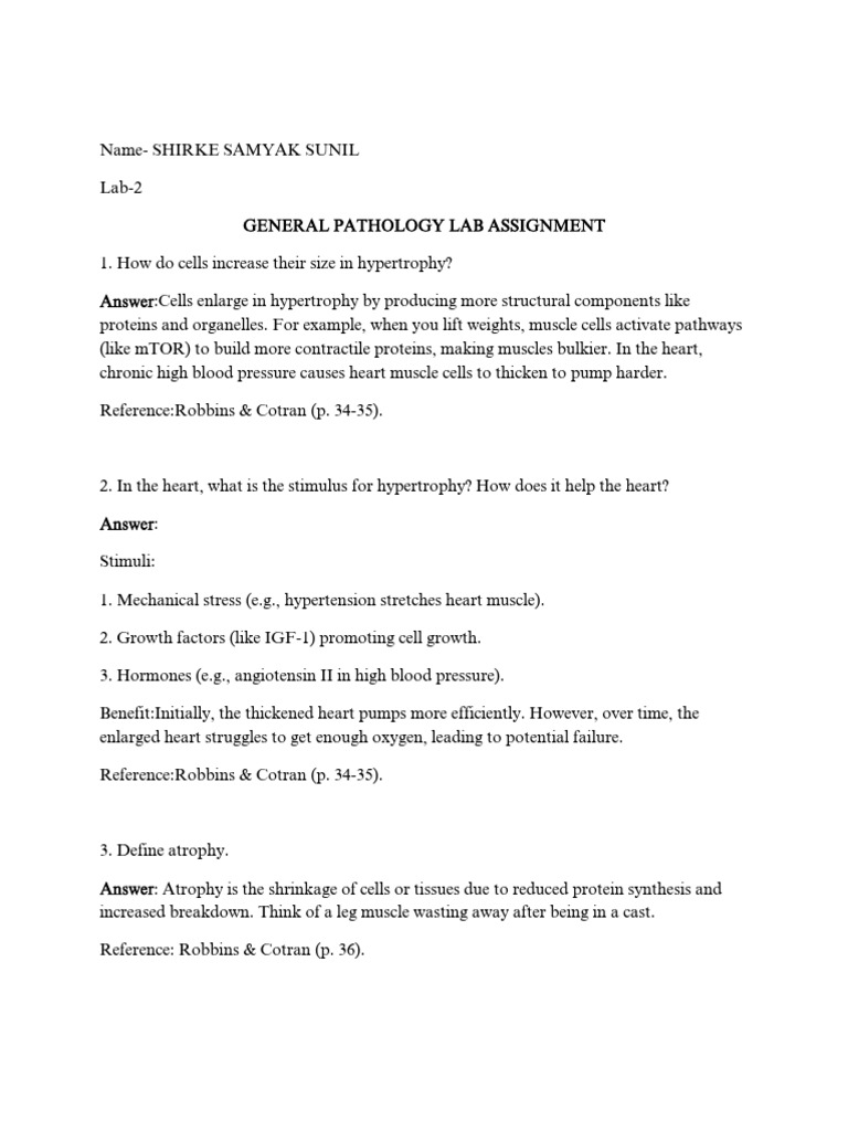 Gen Path | PDF | Necrosis | Atrophy