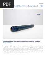 Nortek Datasheet - Aquadopp - Profiler | PDF | Hertz