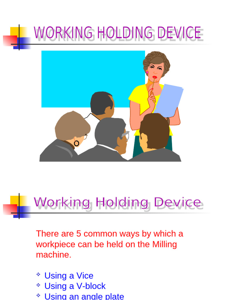 Milling Lesson Workholding Device | PDF | Metalworking | Tools