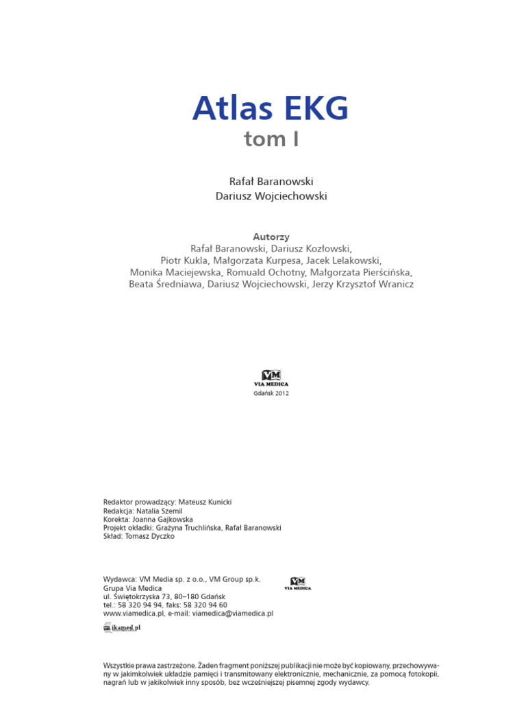 ATLAS EKG Tom 1 | PDF