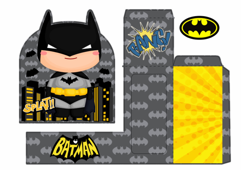 Parte 1 Caixa Cenario Donuts Batman | PDF
