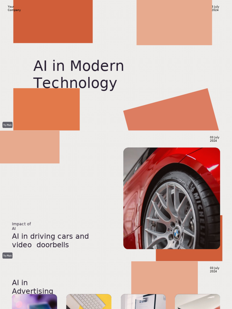 AI in Modern Technology | PDF | Artificial Intelligence | Intelligence ...