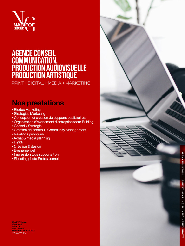 Dossier de Presentation Portfolio Nabifof 2024 | PDF