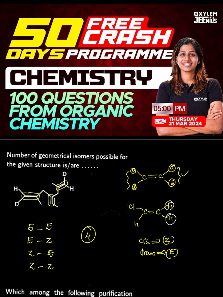 100 Qtns From Organic Chemistry | PDF
