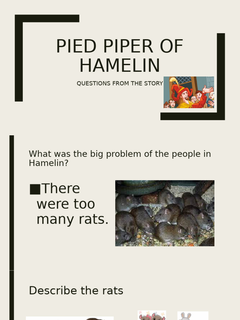 Pied Piper of Hamelin Q&A Guide | PDF