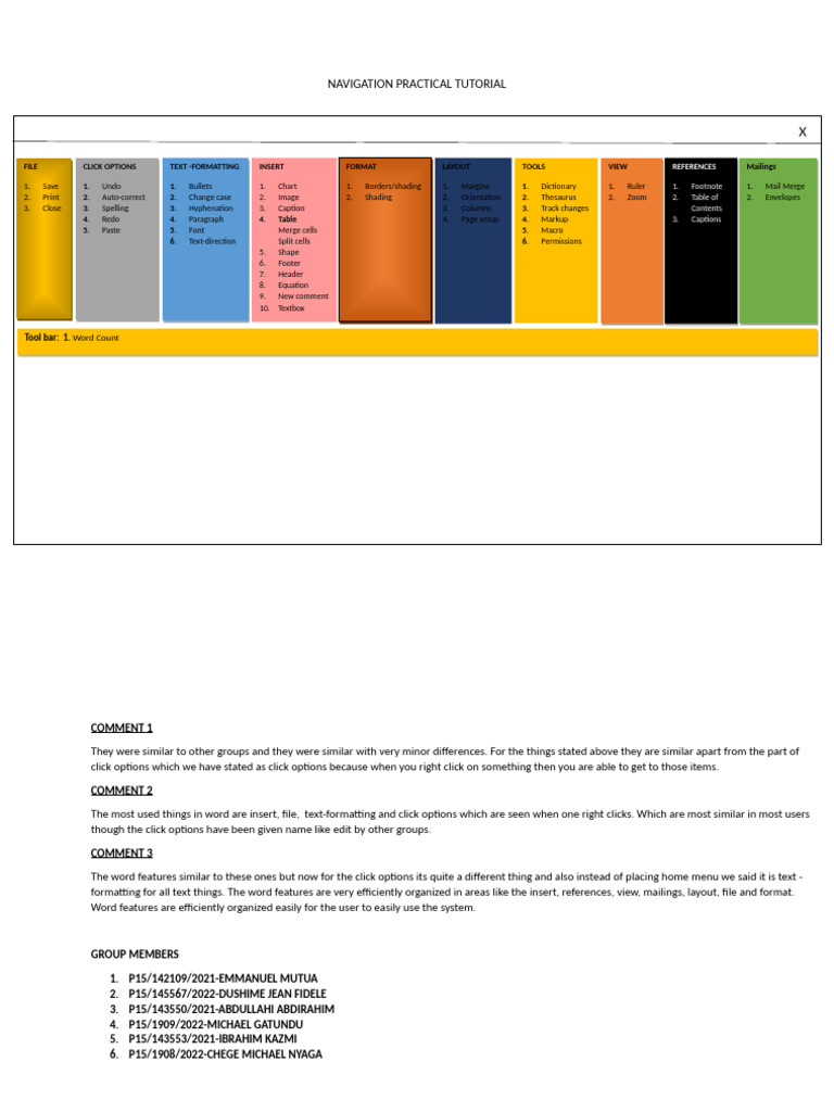 Word Processing Tutorial Overview | PDF | Text | Software