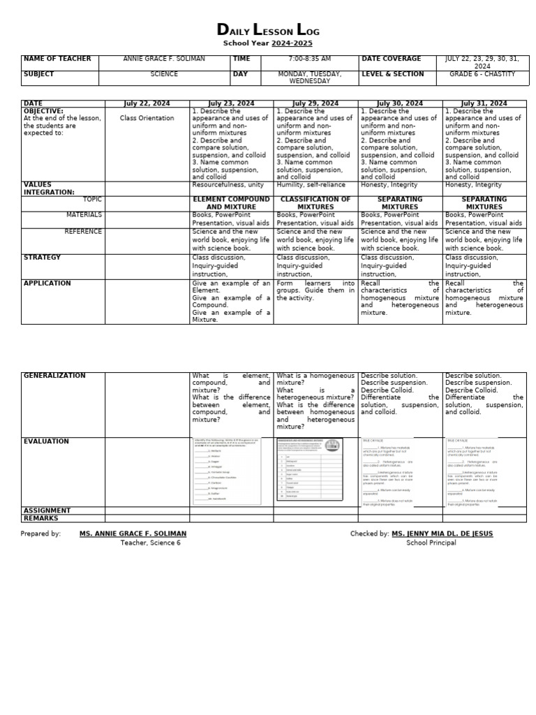 Daily Lesson Plan in Science 6 | PDF | Lymphatic System | Lymph