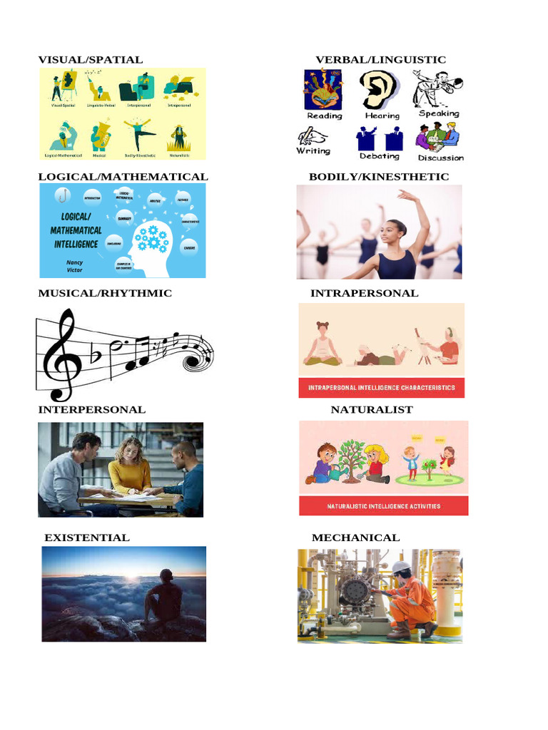 Multiple Intelligences Overview | PDF