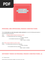 Personal and Impersonal Passive Constructions | PDF | Linguistic ...