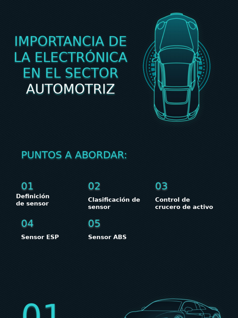 Electr. Dig. Sensores | PDF | Sensor | Sistema de freno antibloqueo