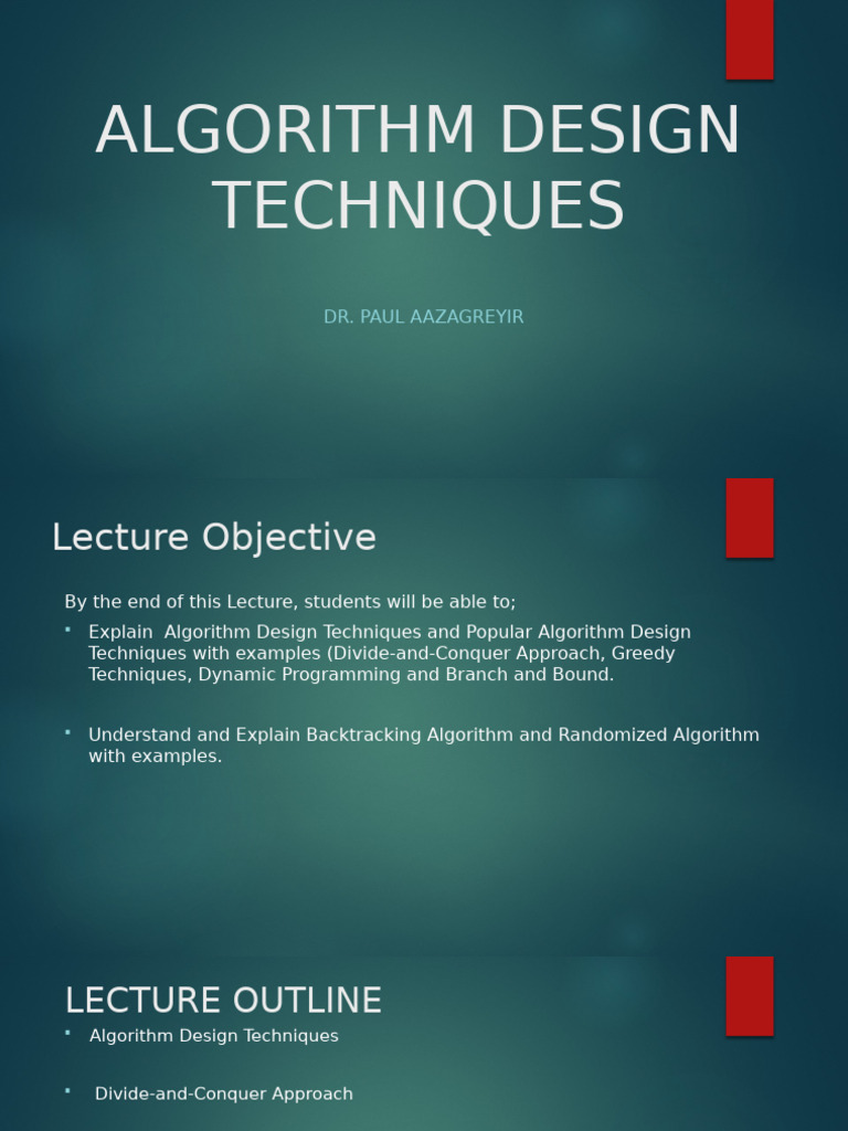 Algorithm Design Techniques Pdf Dynamic Programming Mathematical