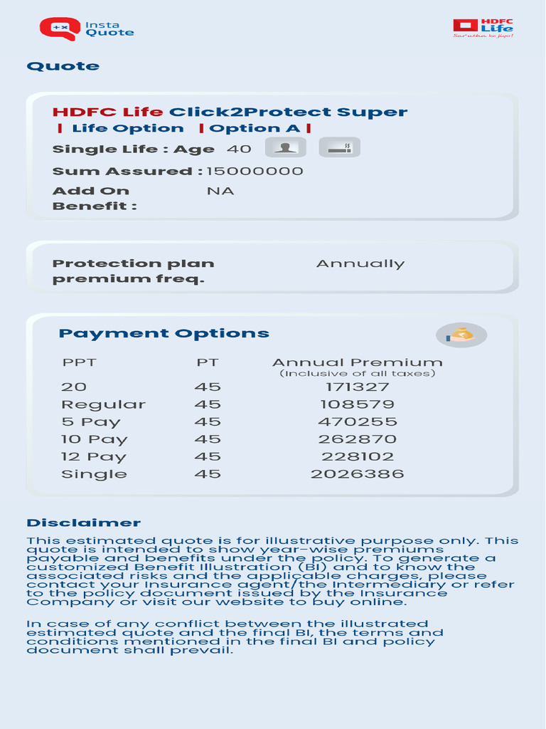 Hdfclife | PDF