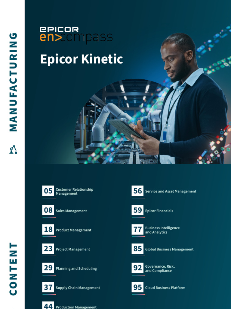 Mfg Kinetic Enterprise Resource Planning Catalog Br en Us (1) | PDF ...