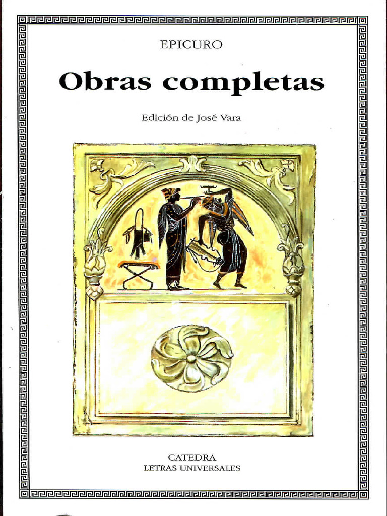 Epicuro Obras Completas | PDF