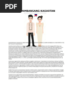 Sikat Na Kasuotan NG Mga Pilipino - 084446 | PDF