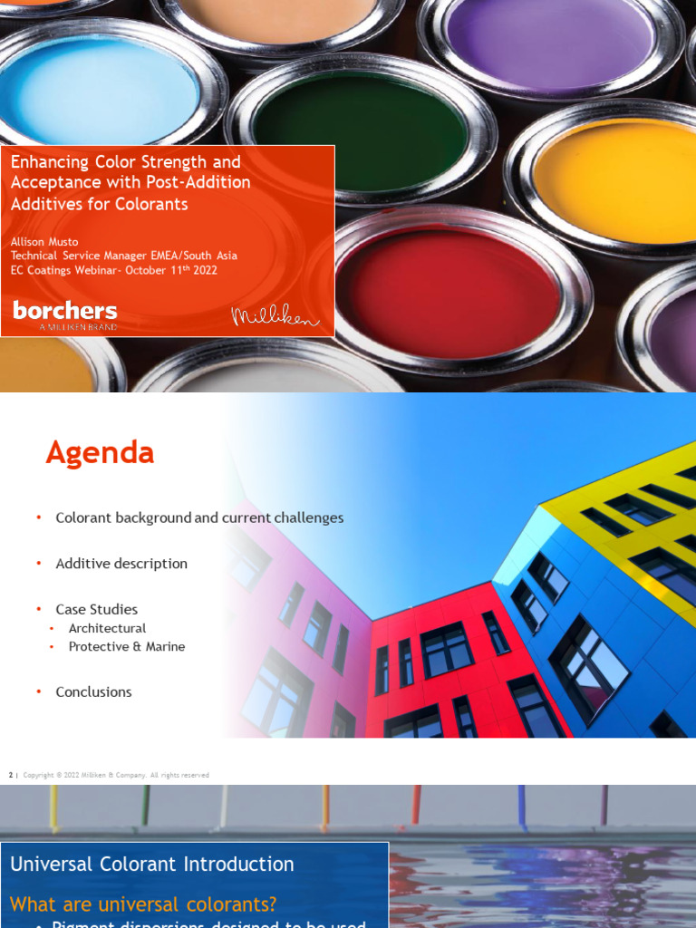 Borchi Boost and Add- EC Coatings Webinar October 2022 | PDF | Paint ...
