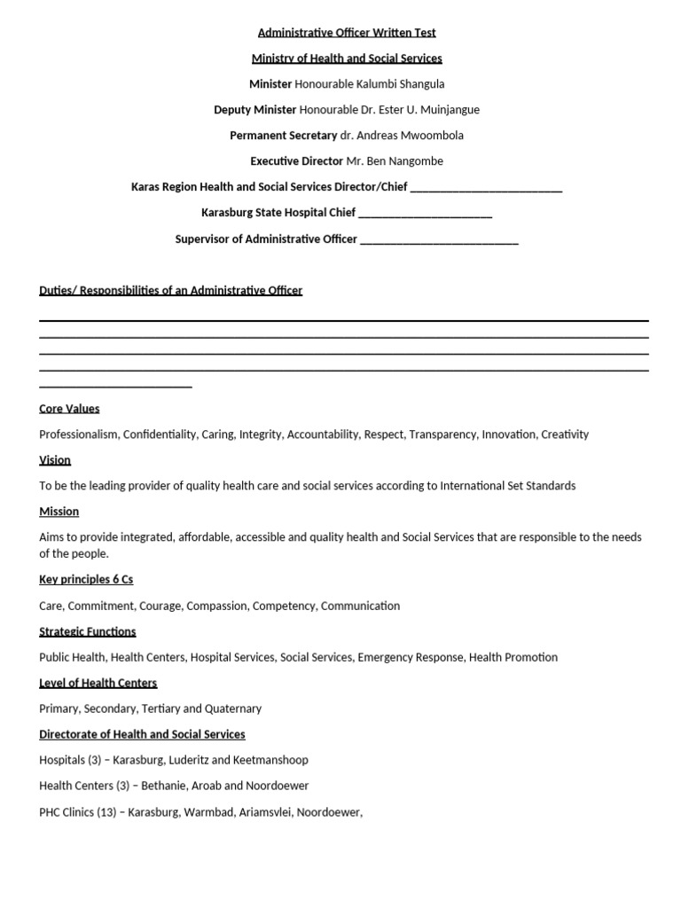 Administrative Officer Exam Guide | PDF | Business | Economies